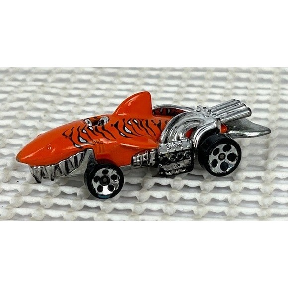 Toys | Hot Wheels 1986 Orange Shark Cruiser Loose Street Beast Euc ...
